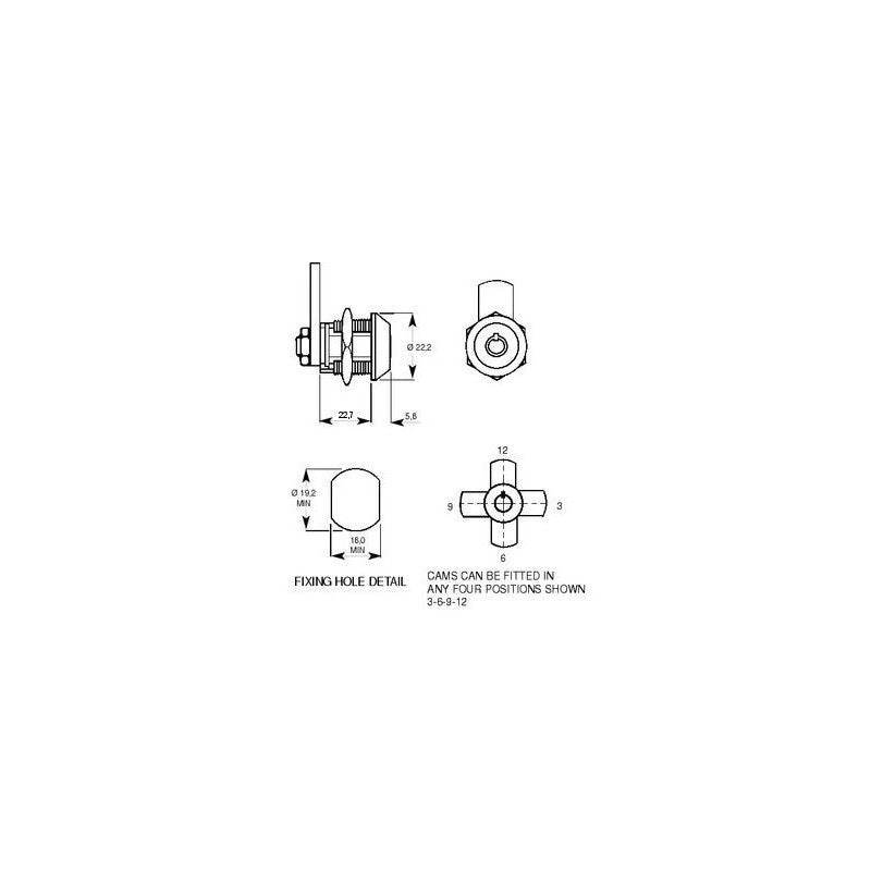 L&F RADIAL PIN TUMBLER LOCK 4304 – B K Services